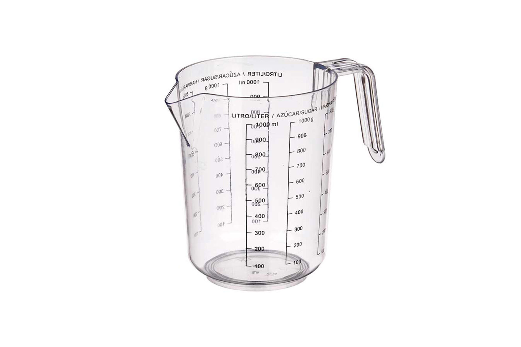 TRANSPARENT METER JAR 1L - Malloupas & Papacostas