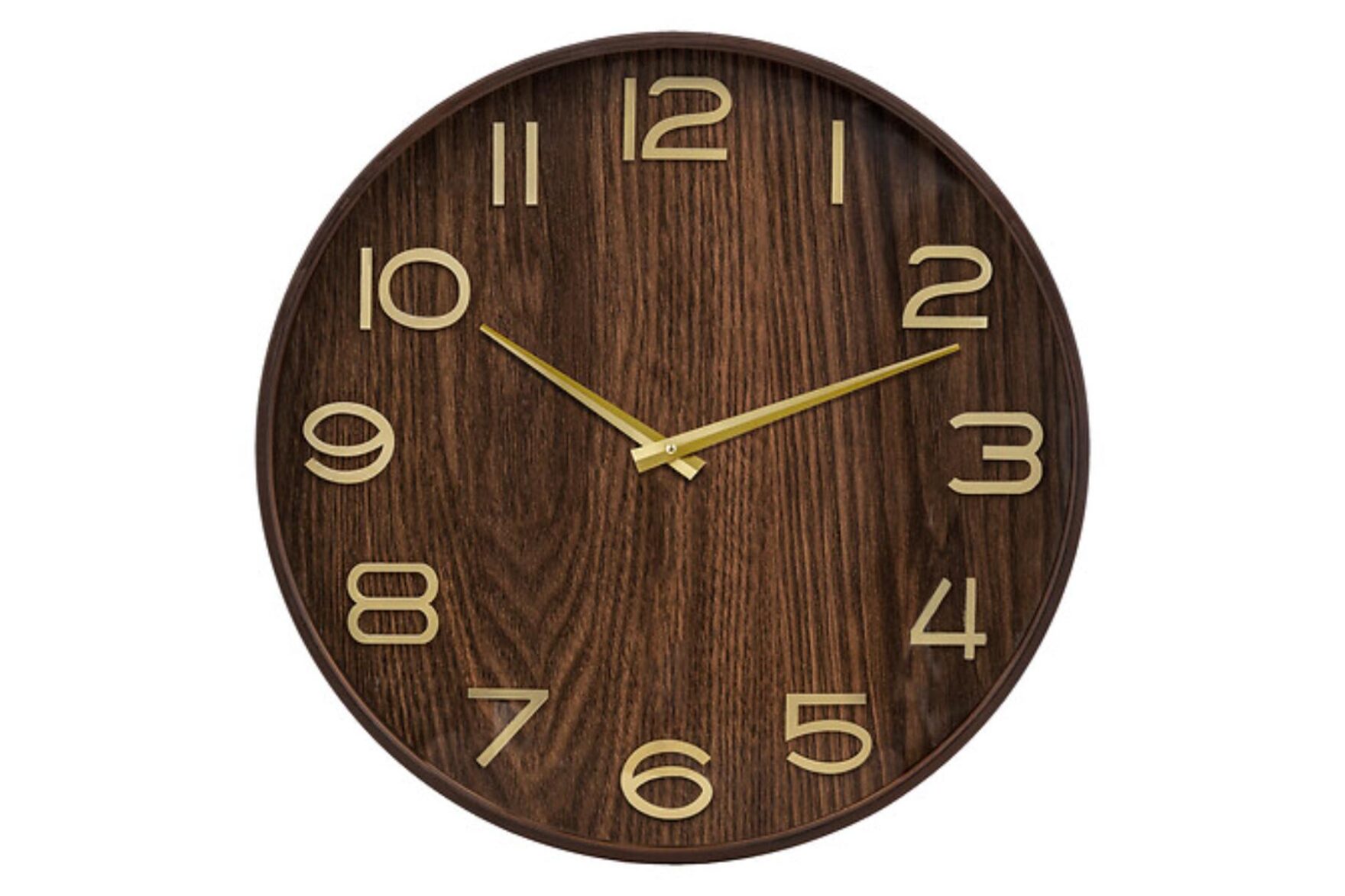 WOOD CLOCK IVANA BROWN D55MAR – Collection in Cyprus | Four Day Clearance