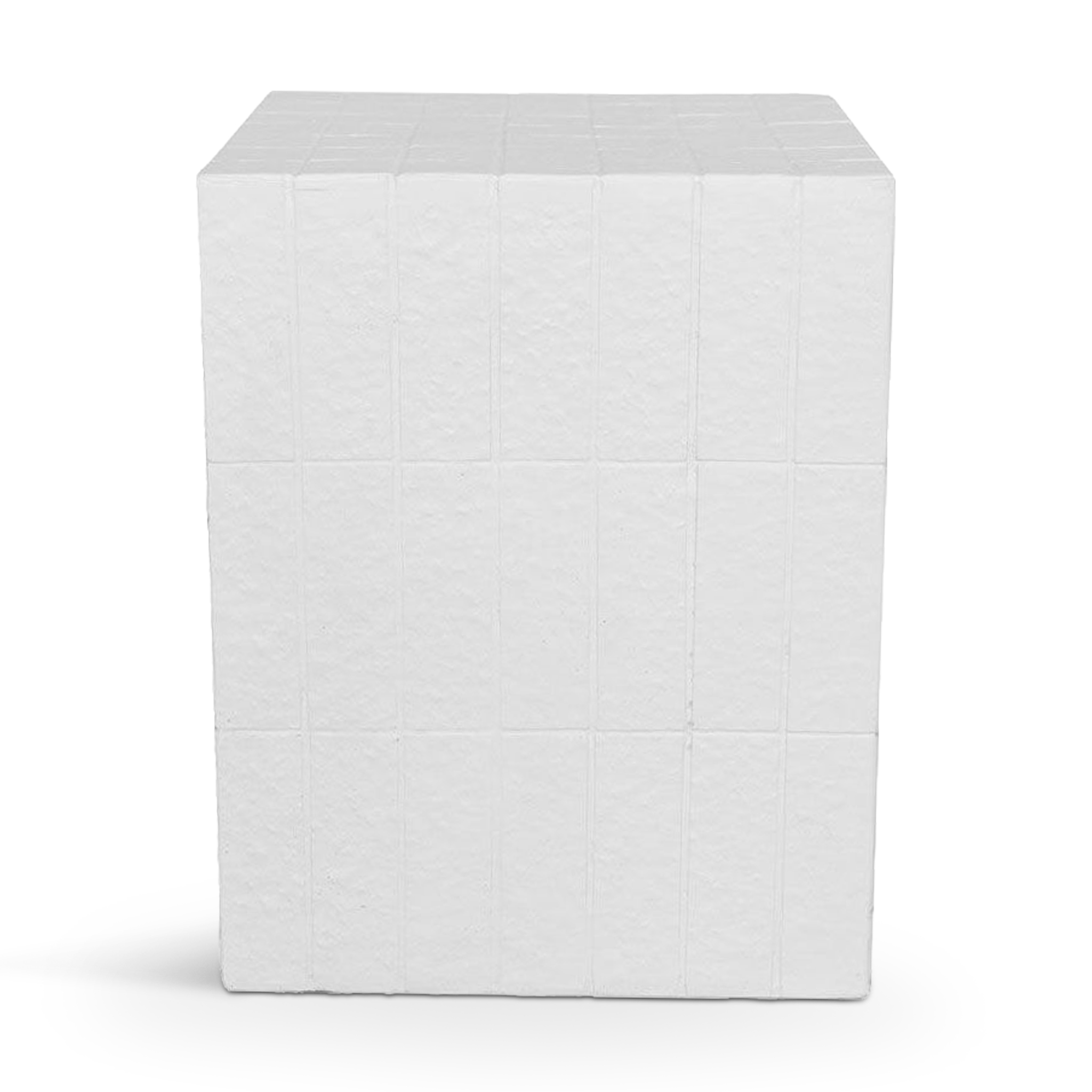 SQUARE Side Table White – Collection in Cyprus | Four Day Clearance