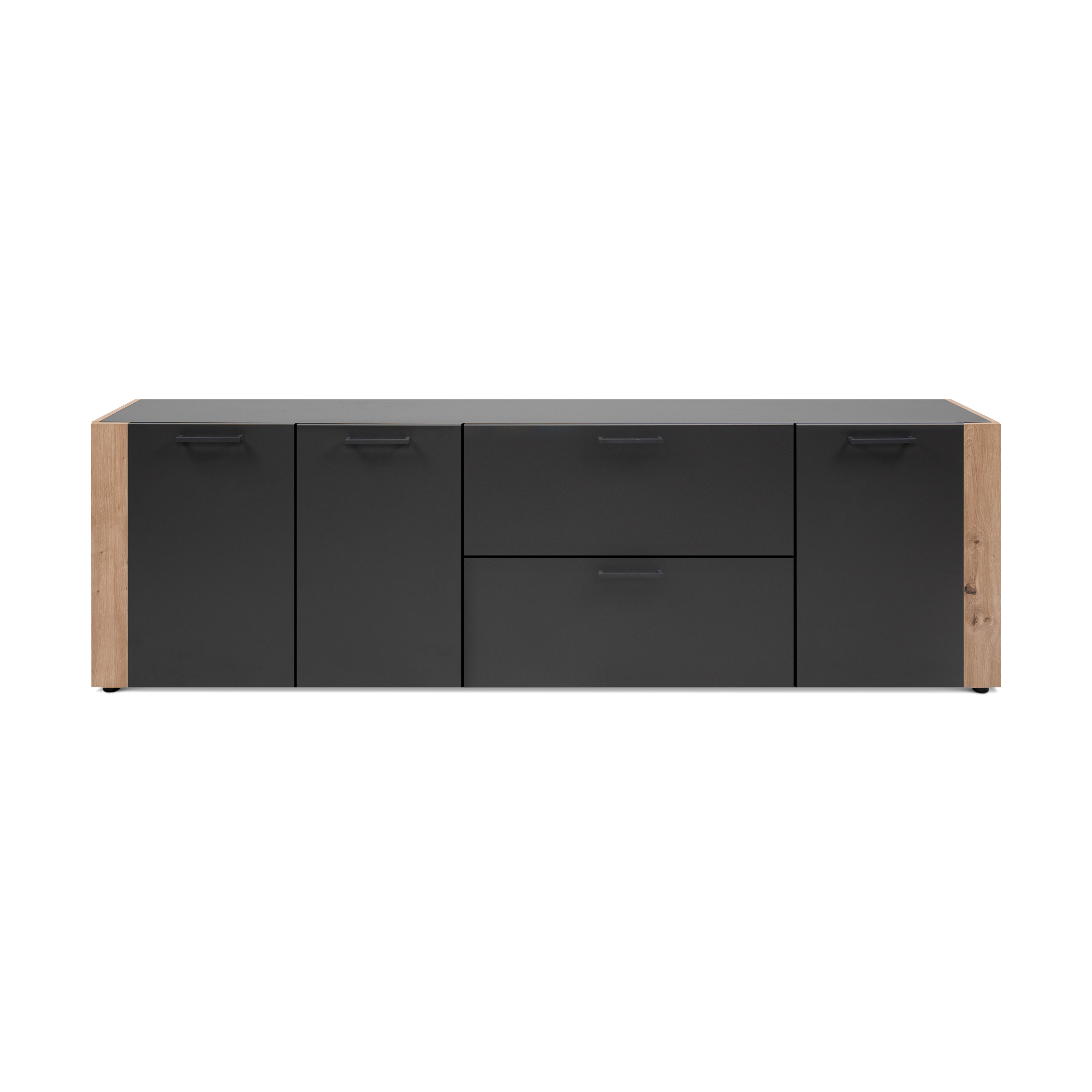 CENTO Anthracite and Artisan Oak TV Stand – Collection in Cyprus | Four ...